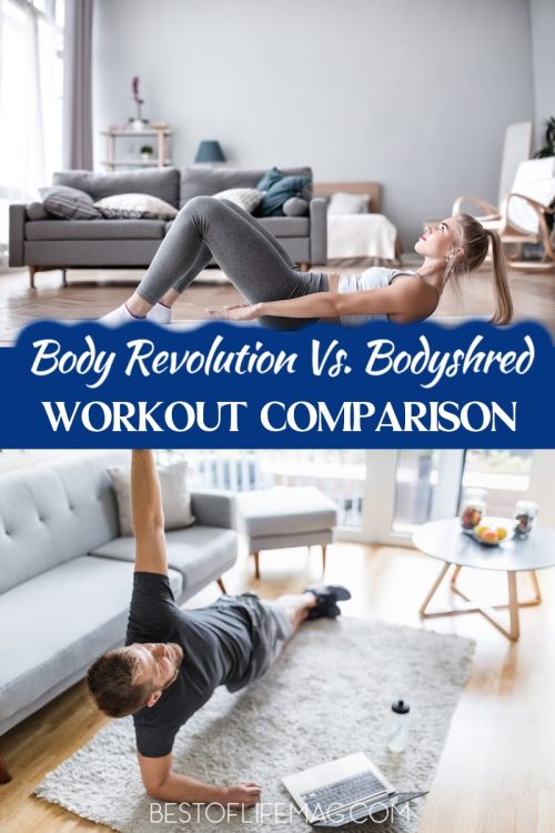 Body Revolution vs Bodyshred Workout Comparison