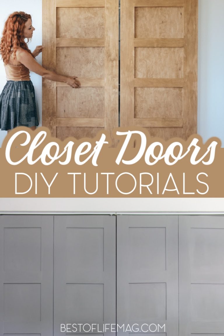 Closet Doors DIY Tutorial with Photos - Best of Life Magazine