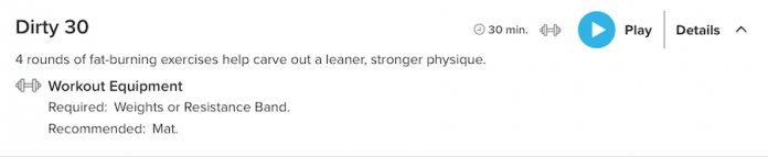 21 Day Fix Dirty 30 Workout Review {Moves & Exercises}