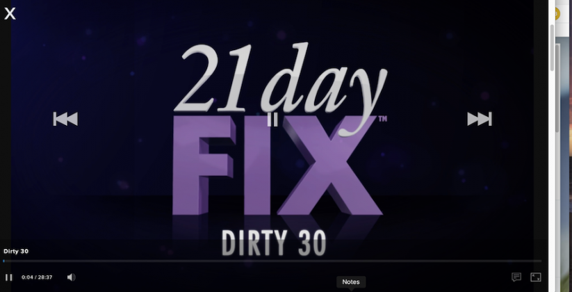 Printable 21 Day Fix Dirty 30 Cheat Sheet {Free Printable}