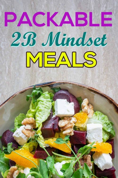 Packable 2B Mindset Meals to Stay on Track