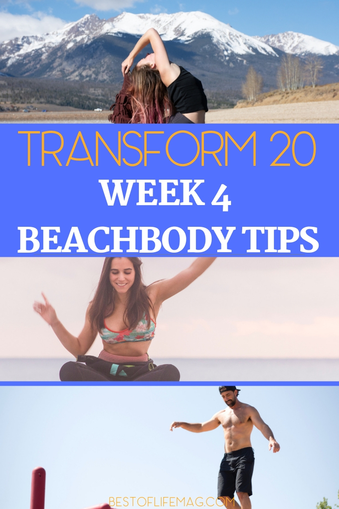 Transform 20 Week 4 Workouts and Tips - Best of Life Magazine
