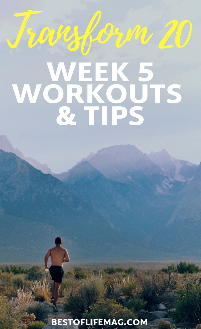 Transform 20 Week 5 Workouts and Tips - Best of Life Magazine