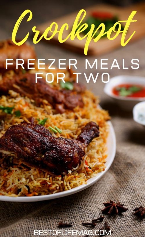 Crockpot Freezer Meals for Two | Date Night Dinners for Two - Best of Life