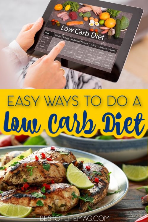 Easy Ways to do a Low Carb Diet | 9 Low Carb Plans - The Best of Life ...