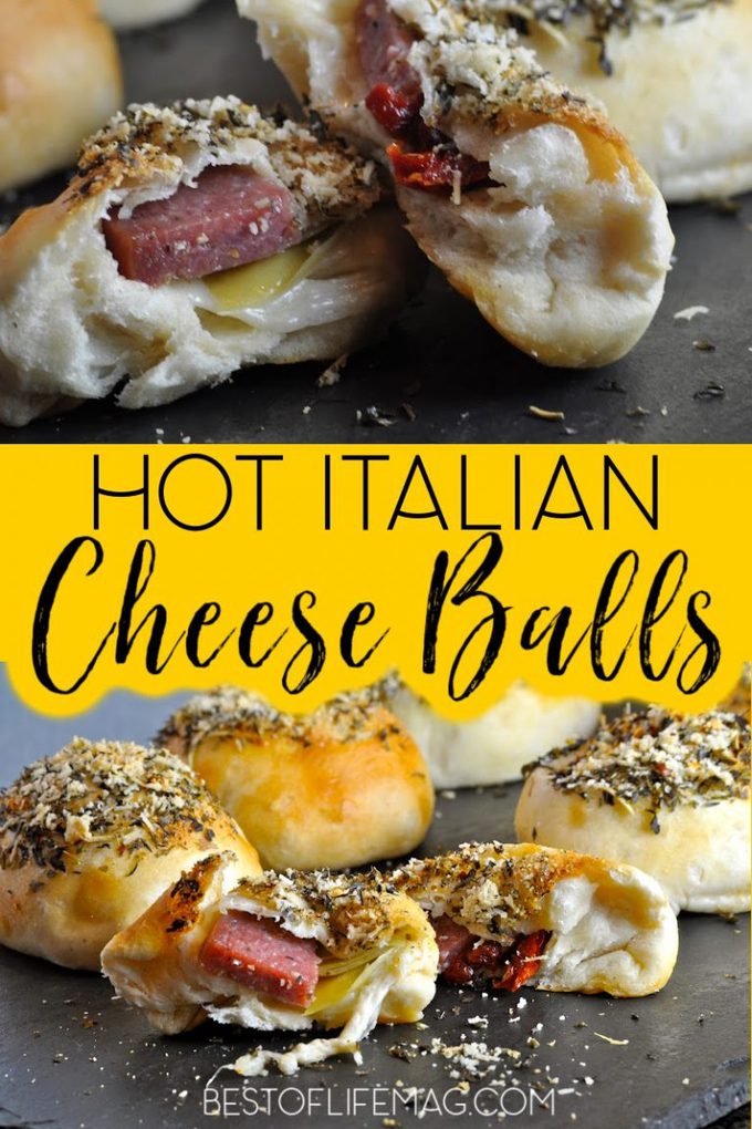 Hot Italian Cheese Balls Recipe with Bonus Breakfast Frittata Recipe