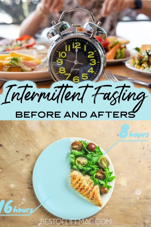 Intermittent Fasting Before and After Pictures and Testimonials