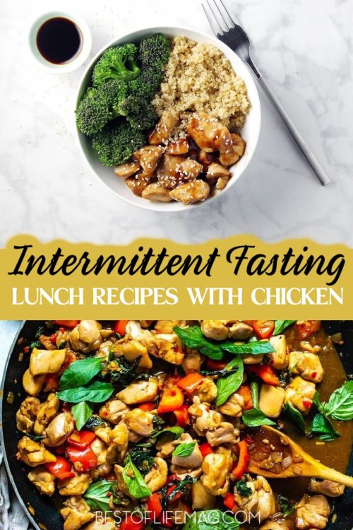 Intermittent Fasting Lunch Recipes with Chicken