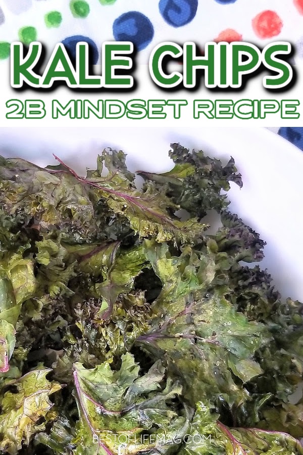 2B Mindset Salt and Pepper Kale Chips Recipe | 2B Mindset Snack -BOLM