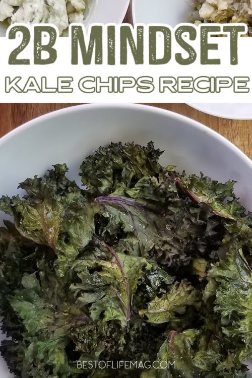 2B Mindset Salt and Pepper Kale Chips Recipe | 2B Mindset Snack