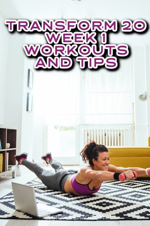 Transform 20 Week 1 Workouts and Tips - Best of Life Magazine