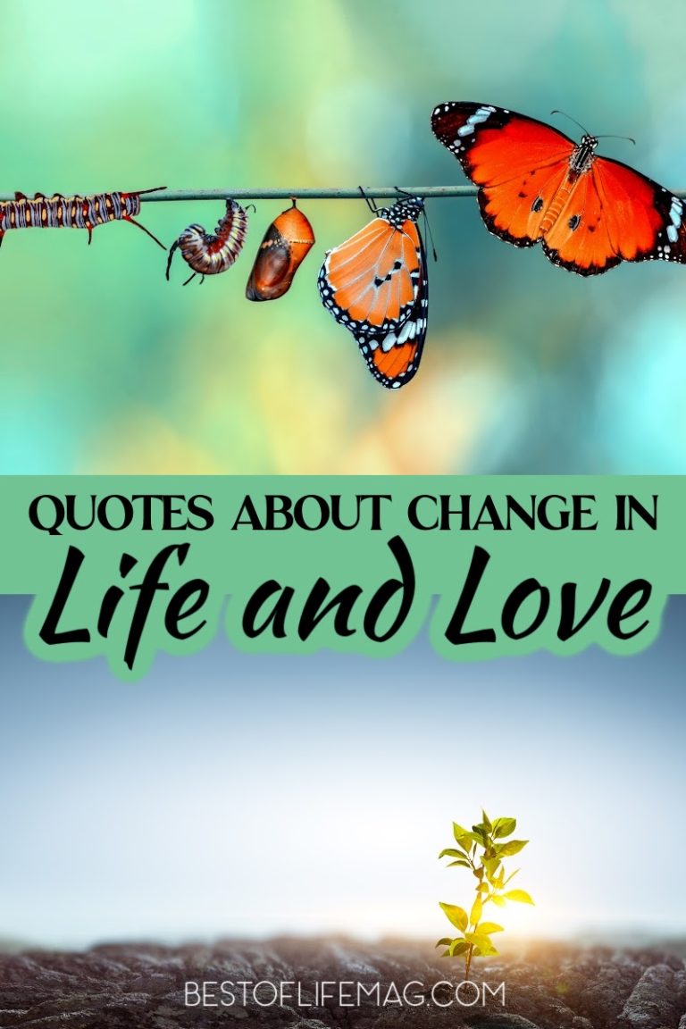Quotes about Change in Life and Love - The Best of Life Magazine