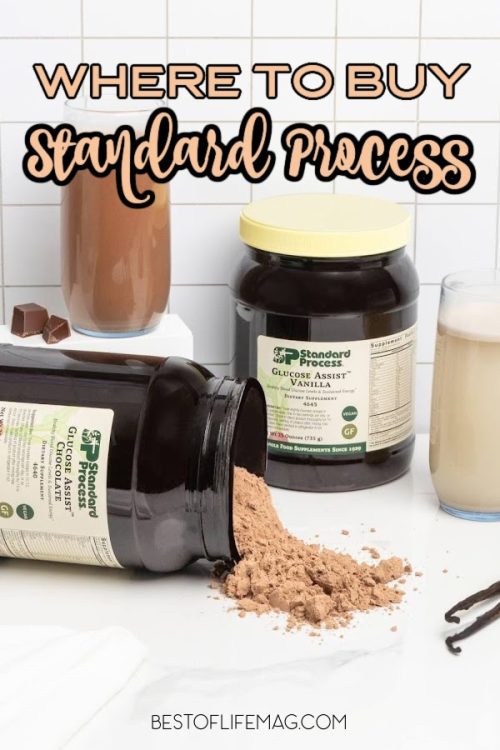 Where to Buy Standard Process Supplements