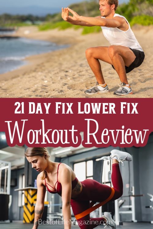 21 Day Fix Lower Fix Workout Review - The Best of Life Magazine