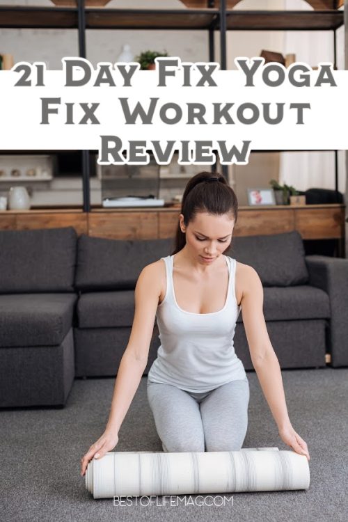 21 Day Fix Yoga Fix Workout Review - The Best of Life Magazine
