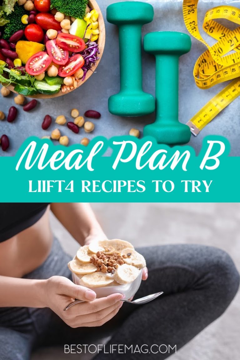 25 LIIFT4 Meal Plan B Recipes - The Best of Life Magazine