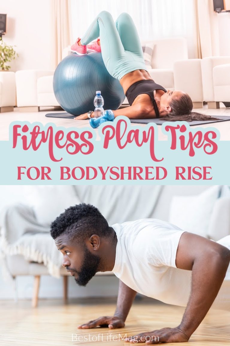 Jillian Michaels BODYSHRED Rise Workout Tips